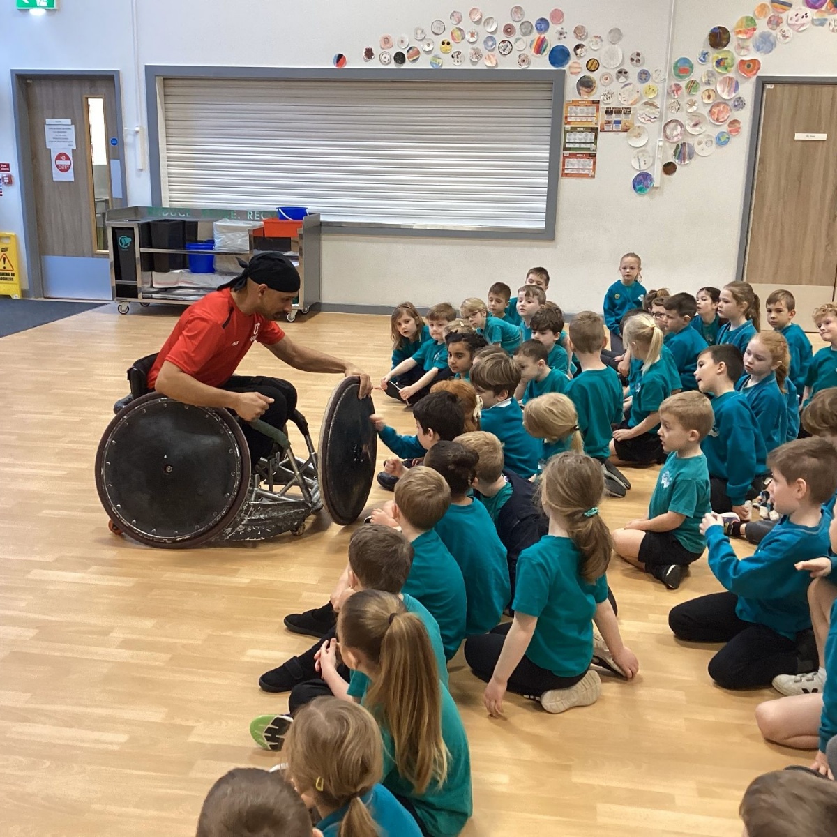 Morley Meadow Primary School - GB Athlete Visit - Ryan Raghoo